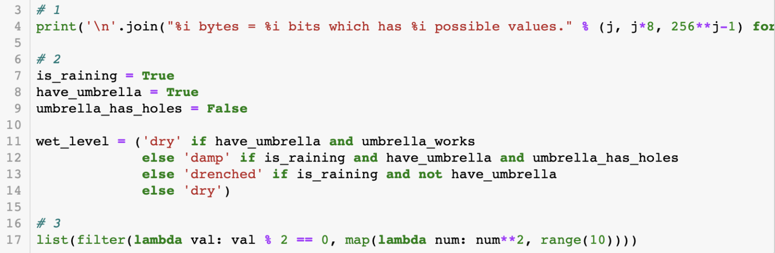 Python Code Readability What Type Of Line Is Better 