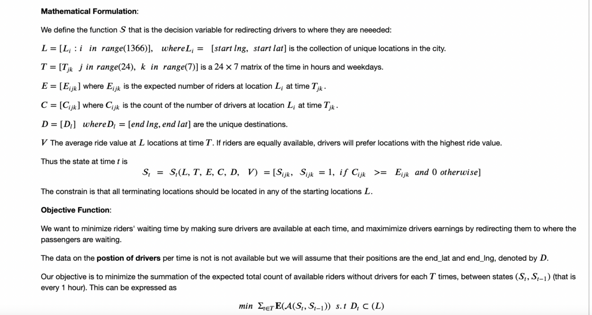 Efficient Supply Allocation for a Ride-Hailing App